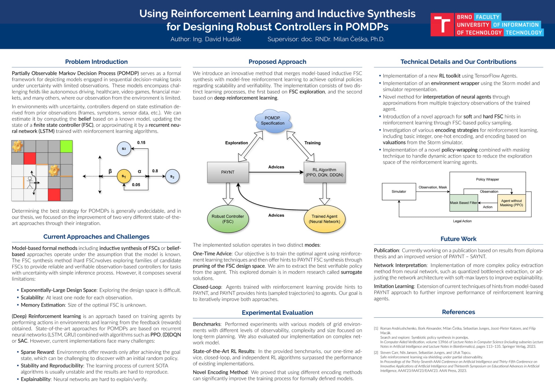 Using Reinforcement Learning And Inductive Synthesis For Designing